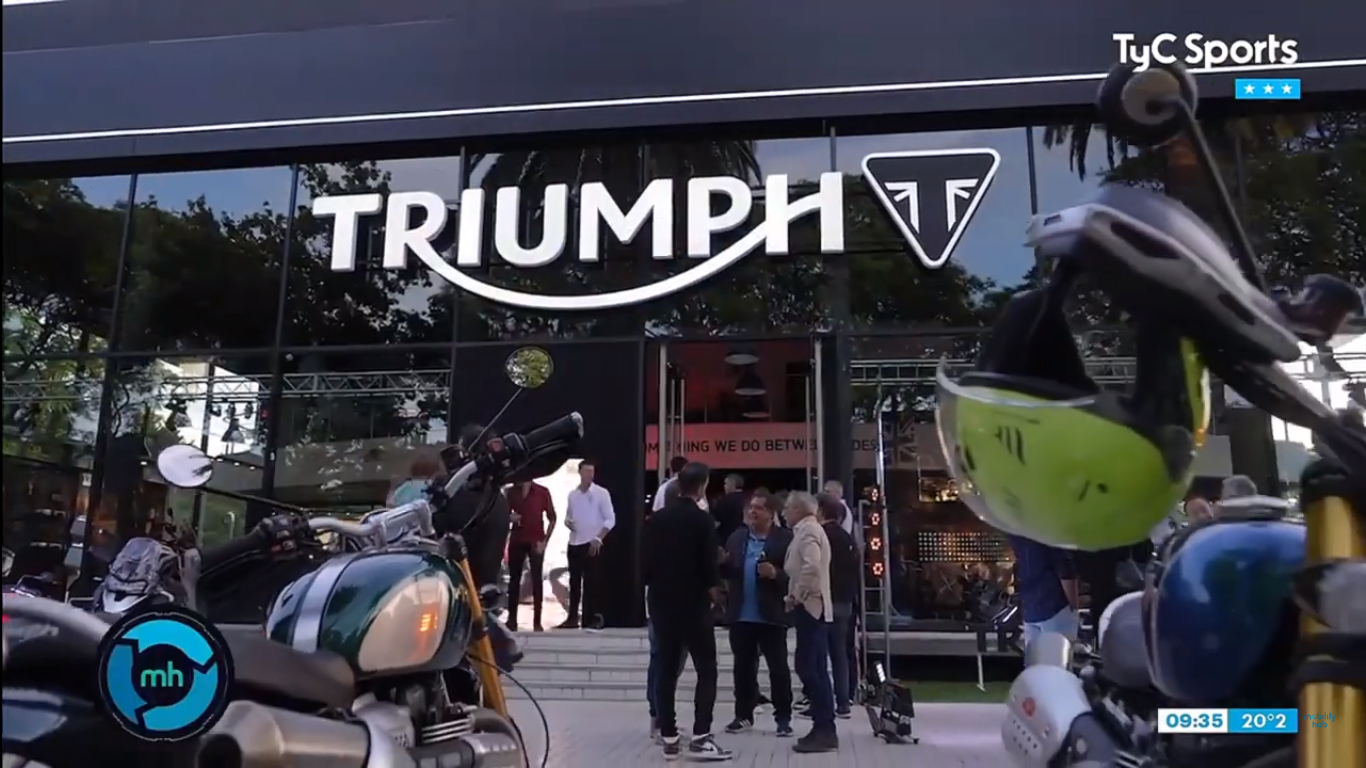 Visitamos la nueva agencia de Triumph - Mobility Hub